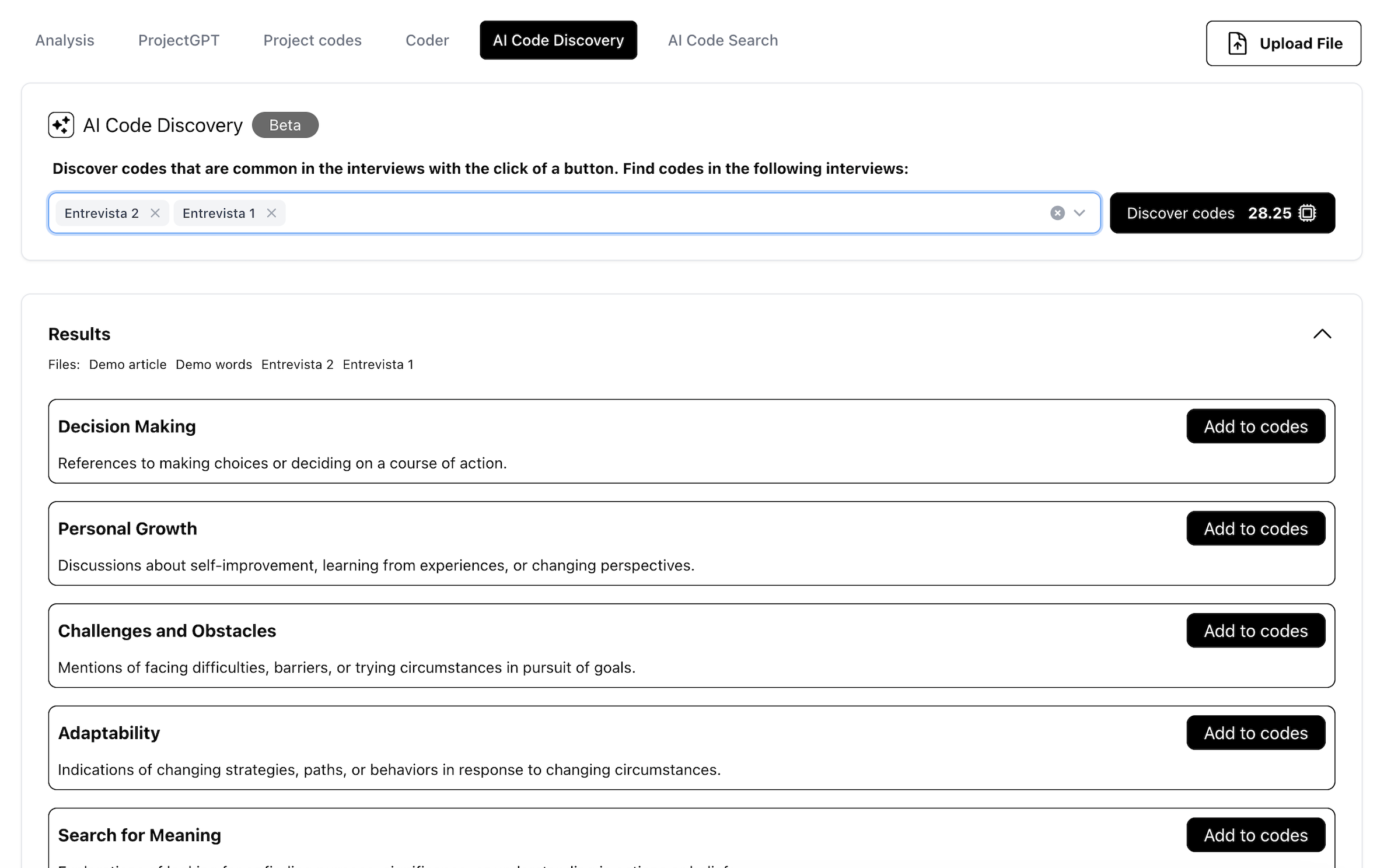 MeetPulp | AI for qualitative analysis: Transcribe and code